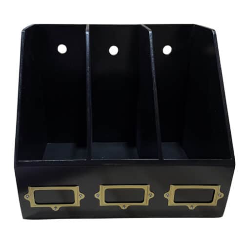 Triple Magazine Box File - Painted - SANTOS - Magazine storage for you!